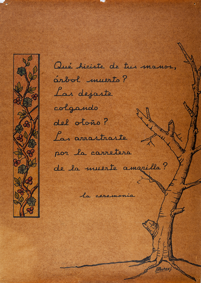 Poemas Ilustrados Museo De Arte Y Artesanía De Linares